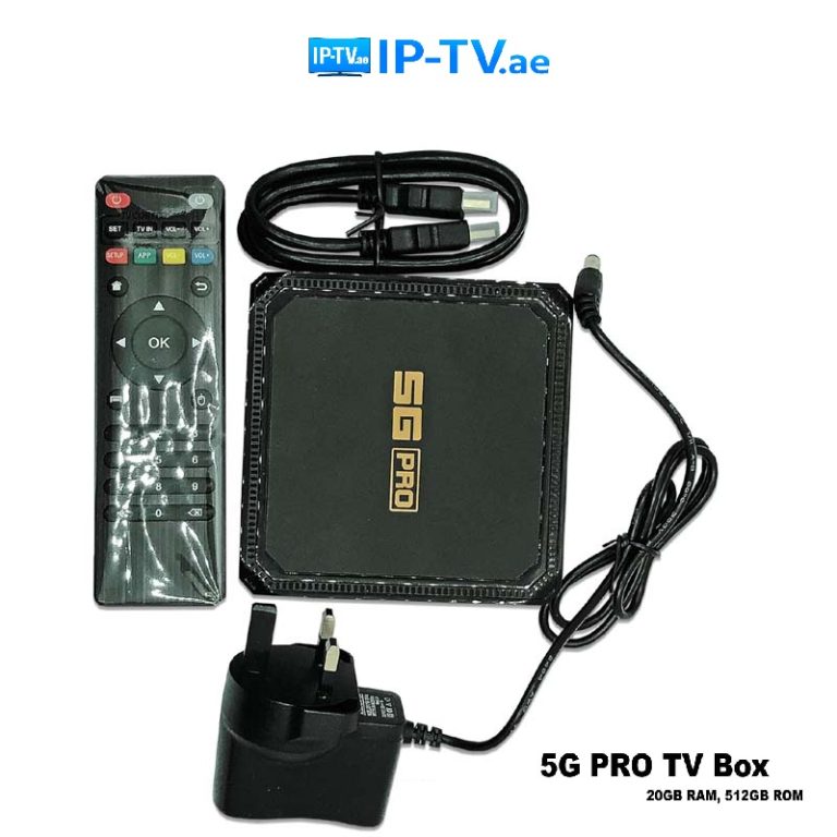Buy 5G PRO Android TV Box | 20GB RAM, 512GB ROM | 4K IP TV Box for ...